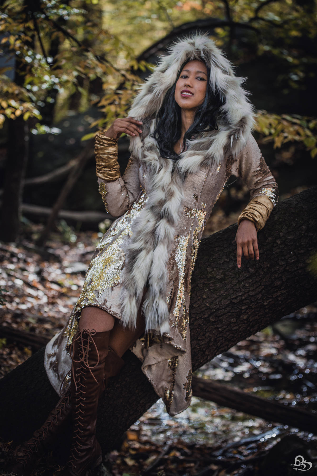 Winter Goddess Coat (Multiple Colors) | Sequin Wedding Coat